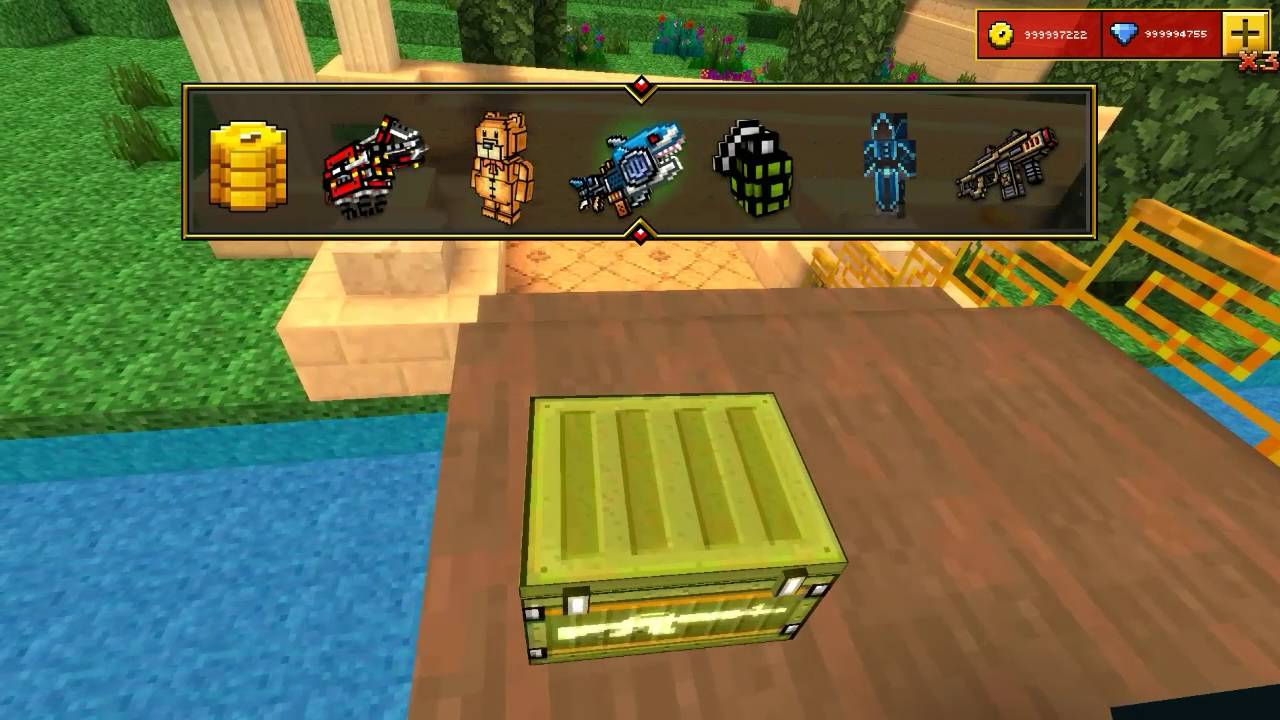 [Pixel Gun 3D]: Gift Box Opening [Part 1] Like!! - YouTube