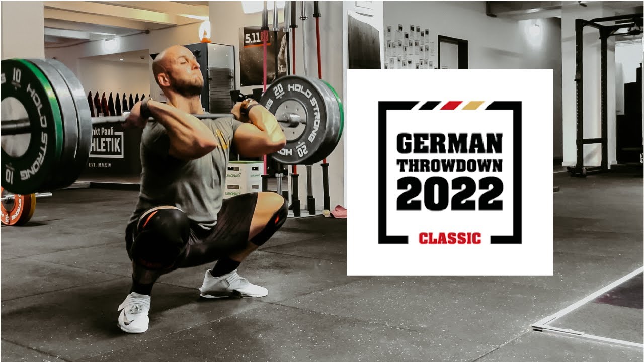 Vorbereitung für den CrossFit German Throwdown 2022- 120kg Thruster ...