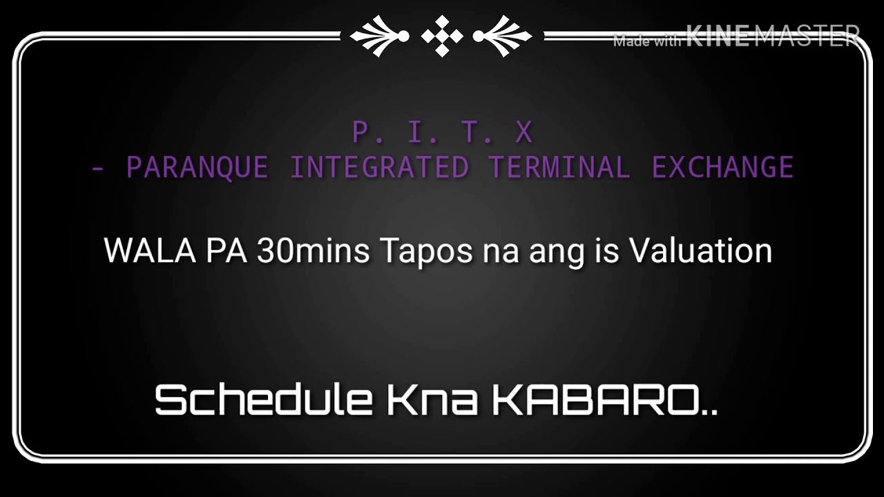 PITX - MARINA (Schedule - GOC, COC , COE, COP) MADALING PUNTAHAN. - YouTube
