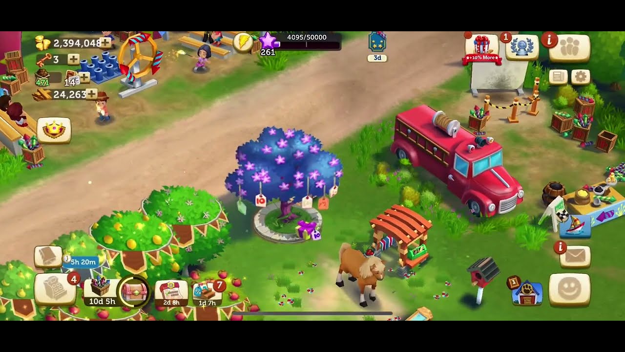 FarmVille 2 Country Escape🎆Freedom Fireworks Event Day 2 #iosgameplay # ...