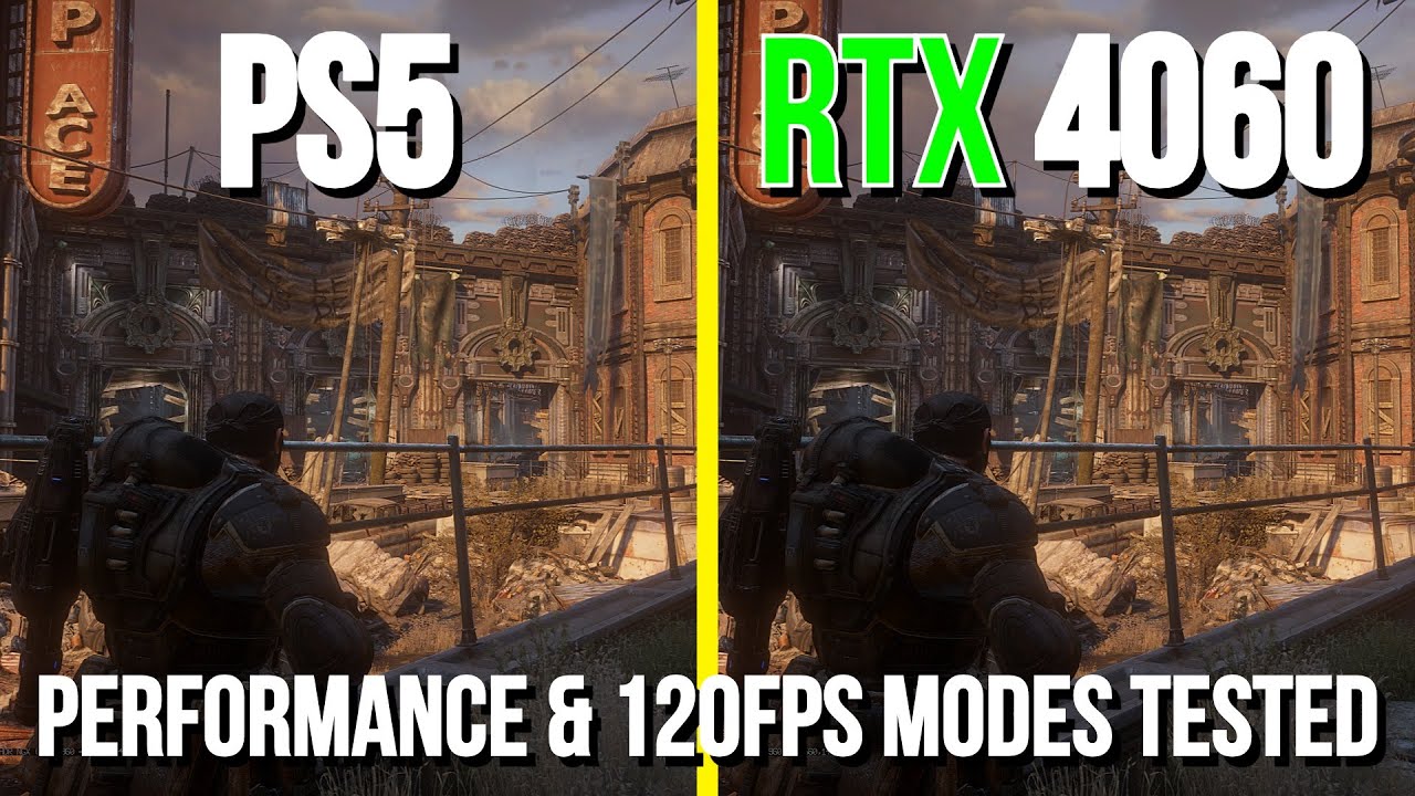 PS5 vs RTX 4060 in Gears Of War Reloaded | Can the RTX 4060 surpass PS5 ...