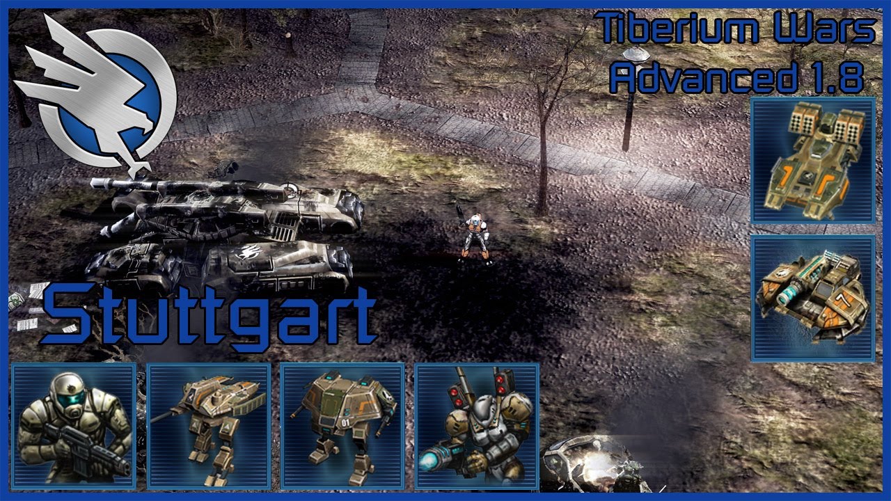 Tiberium Wars Advanced Mod - GDI 13 [Hard] - YouTube