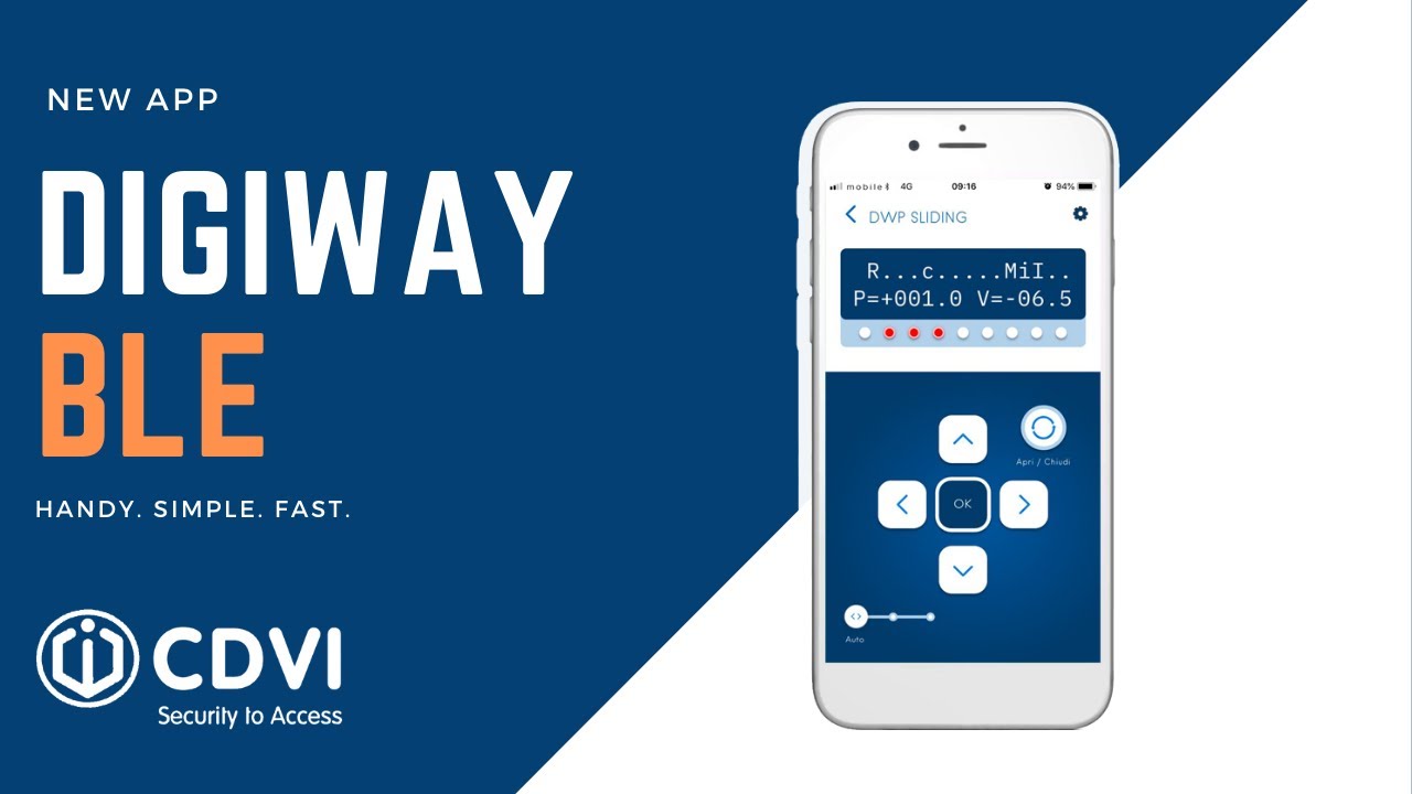 New Digiway Ble App Cdvi Wireless - YouTube