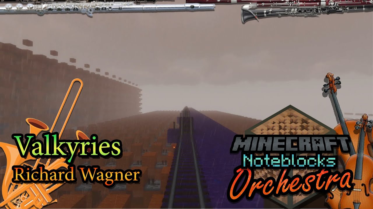 Ride of the Valkyries | Minecraft Noteblocks Orchestra - YouTube