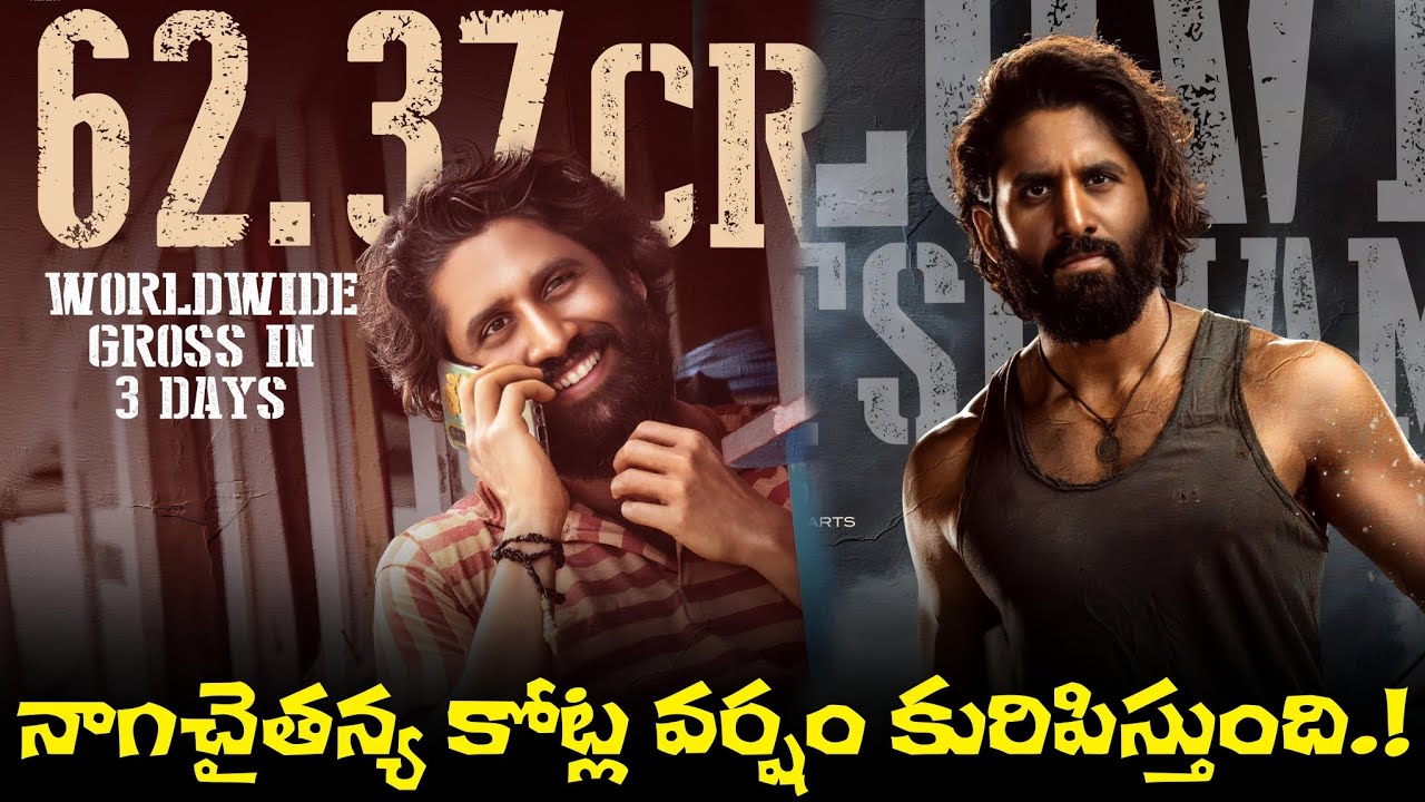 Thandel Collections | Naga Chaitanya Thandel 3rd Day Collection ...