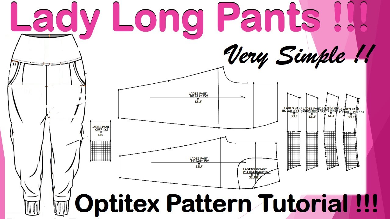 LADIES PANT || PANT || WOMEN'S PANT || LONG PANT || HOW TO MAKE PANT ...