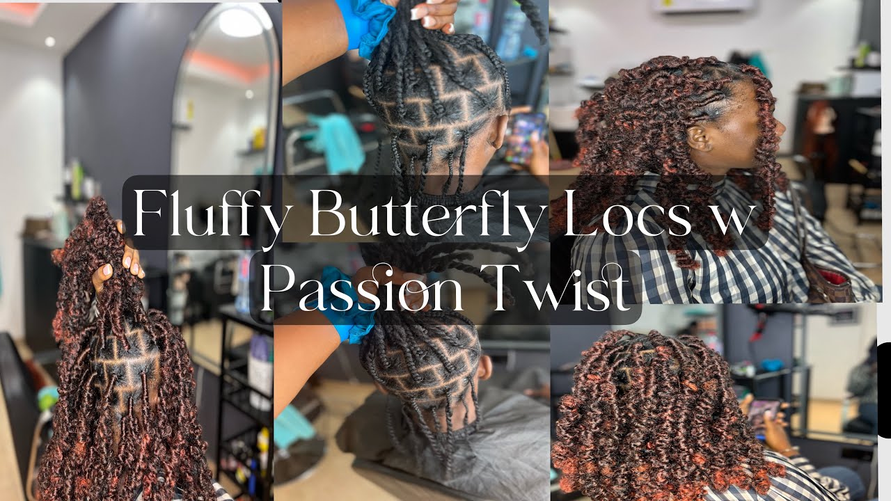 Fluffy Butterfly Locs w Passion Twist Hair|| Ft. Darling Hair|| Watch ...