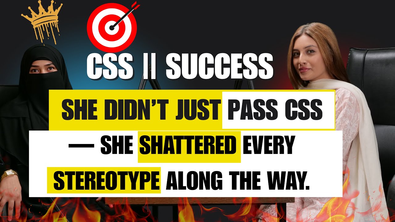 CSS, Courage & Breaking Stereotypes: Mrs. Mehwish Gul Saddam’s ...