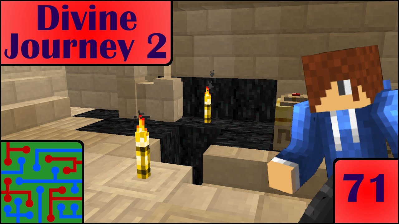 Bonus Meteorite! | Minecraft: Divine Journey 2 | Episode 71 - YouTube
