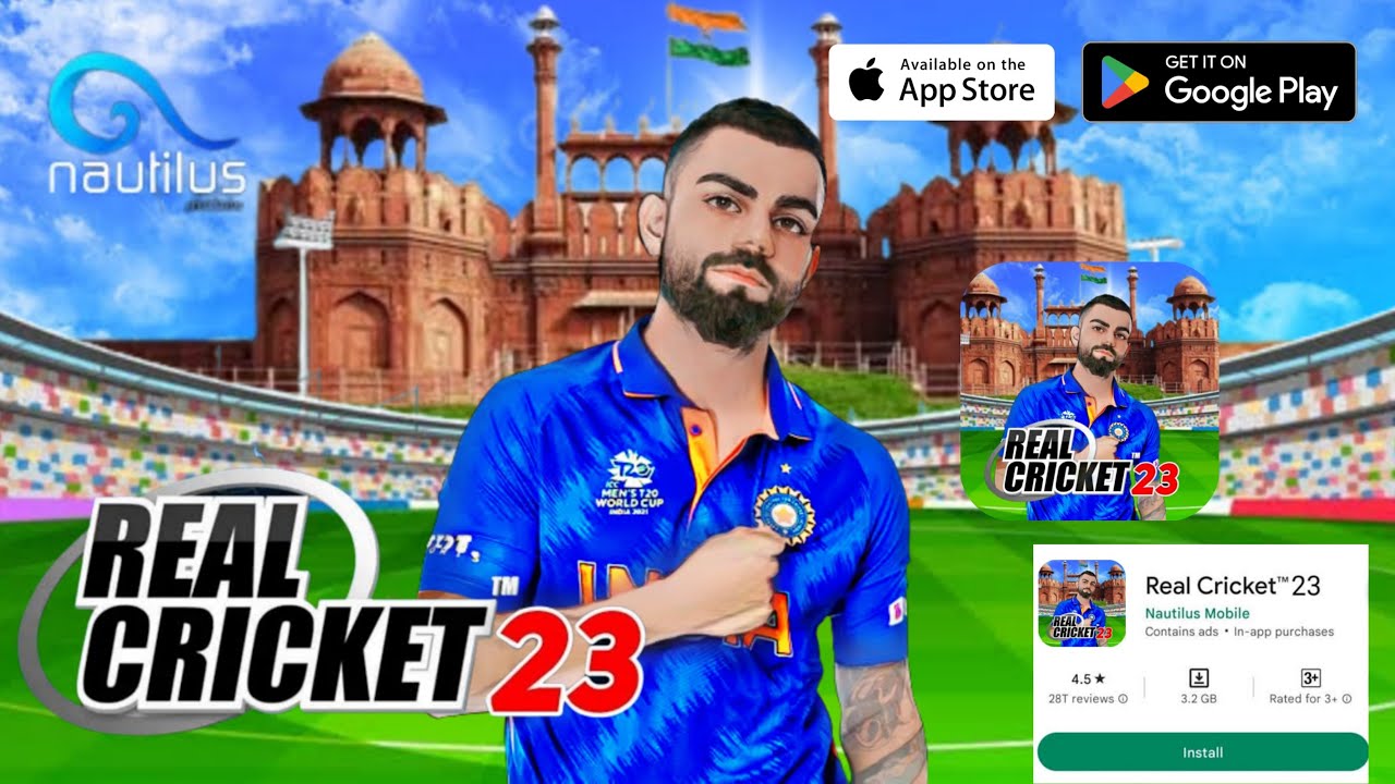 Real Cricket 23 | Real Cricket 23 Release Date | Real Cricket 22 New ...