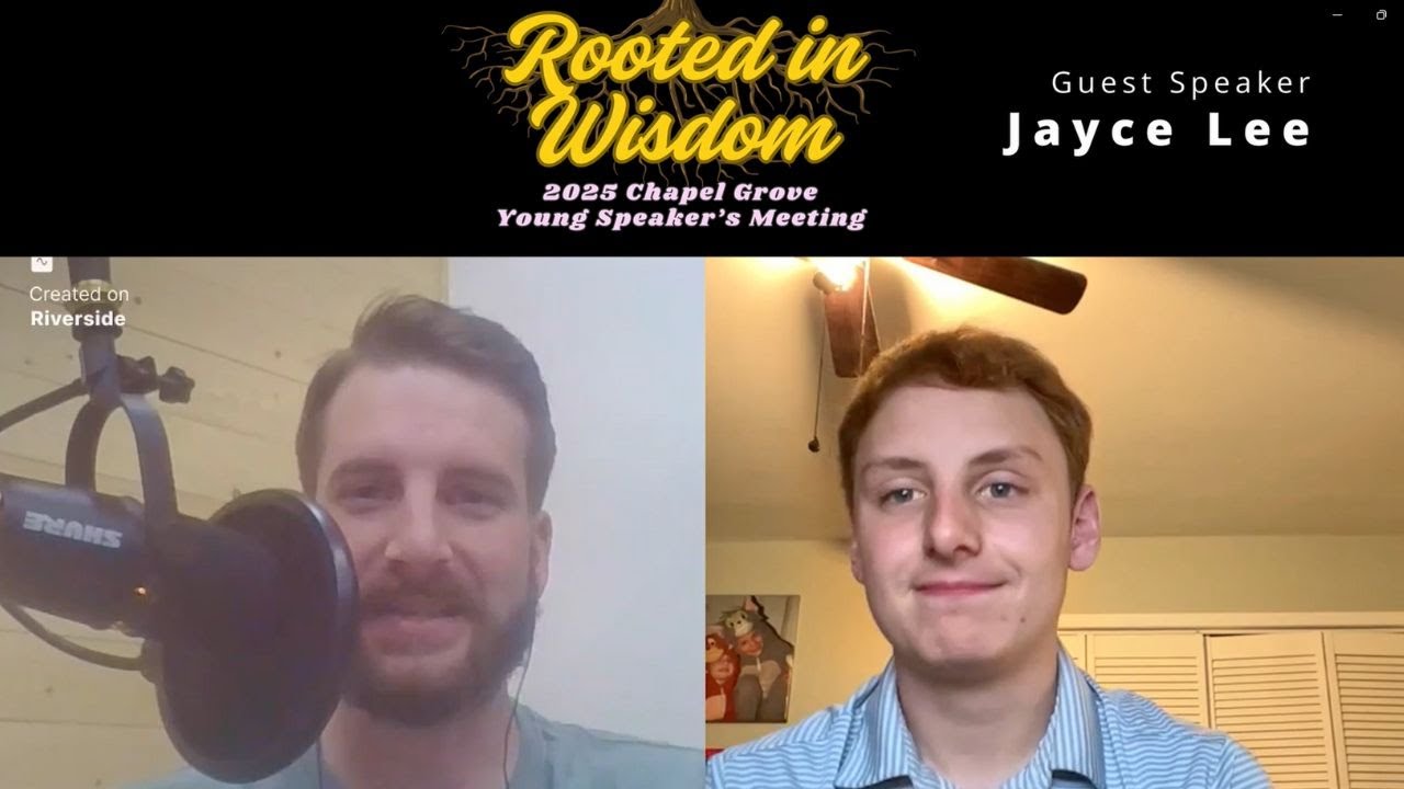 2025 Young Speaker's Meeting Preview: Jayce Lee - YouTube