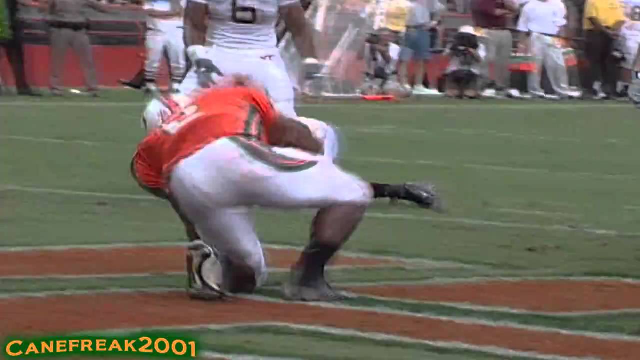 Willis McGahee Miami Hurricanes - Can't Be Touched - YouTube