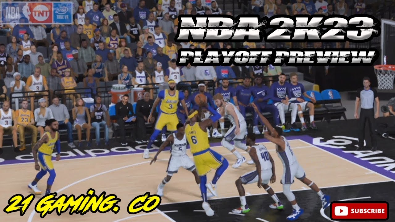 NBA on TNT 2K23 Lakers V. Kings: Playoff Preview - YouTube