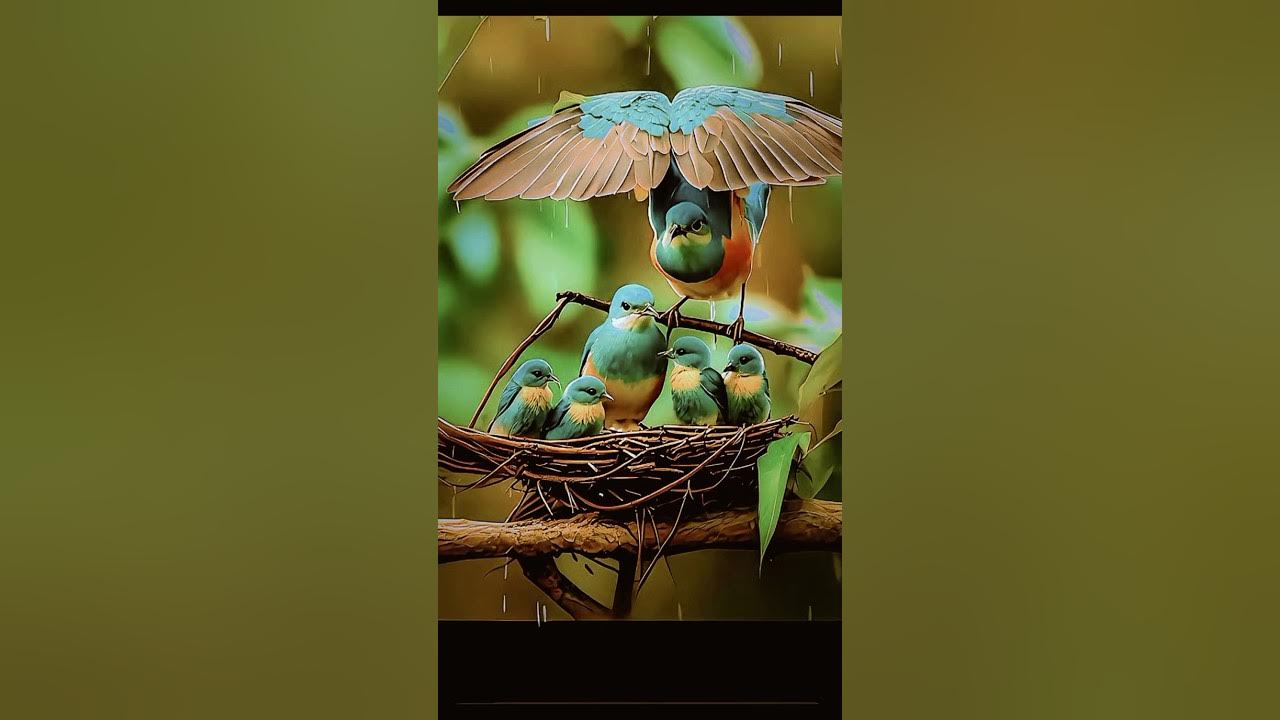 Everyone is responsible for caring for birds | #mother #birds #babies # ...