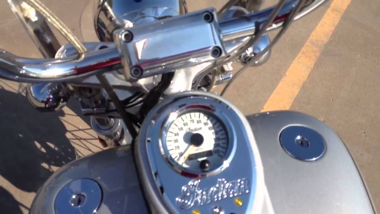 2002 Indian scout motorcycle - YouTube