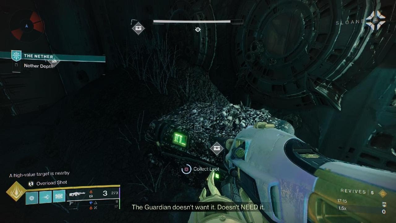 Destiny 2 Secret Chest Portal Mausoleum - YouTube