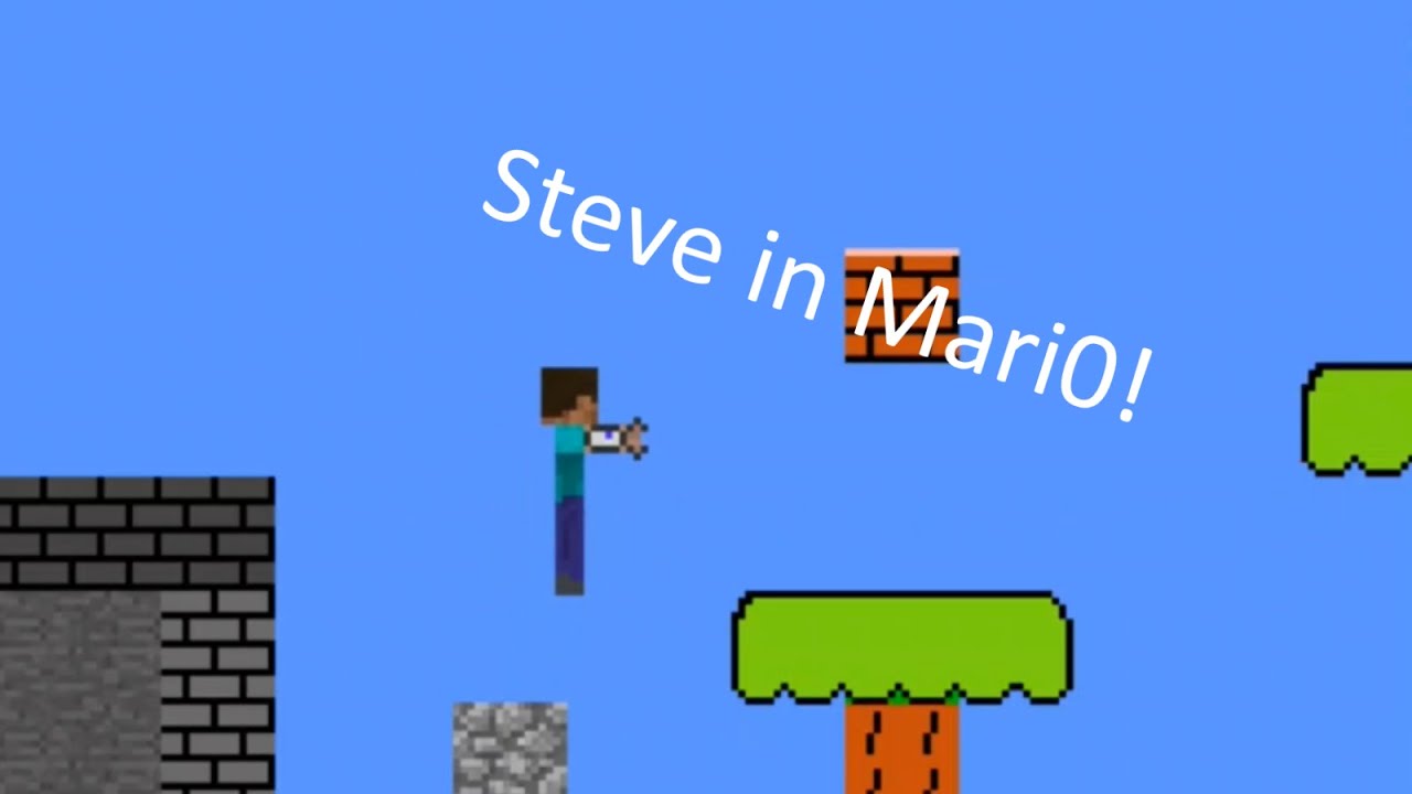 Minecraft in Mari0! (Mappack by Aid0n) - YouTube