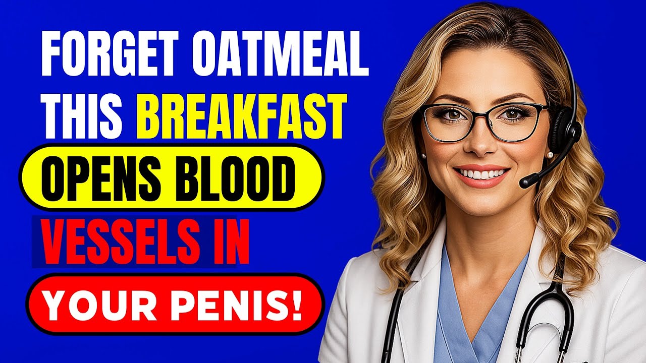 Over 60? Doctor's Warning: This ONE Breakfast Fixes ED & Boosts Blood ...