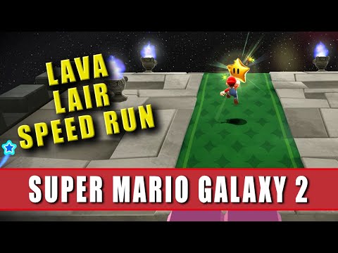 Lava Lair Speed Run Super Mario Galaxy 2 Nintendo Switch Switch 2