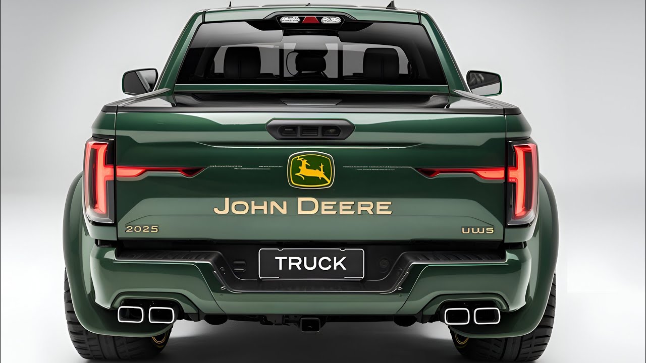 2025 John Deere pickup truck Finally: Unveiled - FIRST LOOK! - YouTube