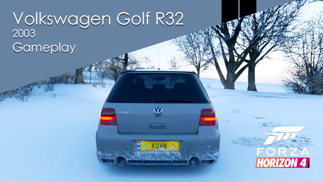 VW Golf R32 - Forza Horizon 4 | Logitech G29 Gameplay - YouTube