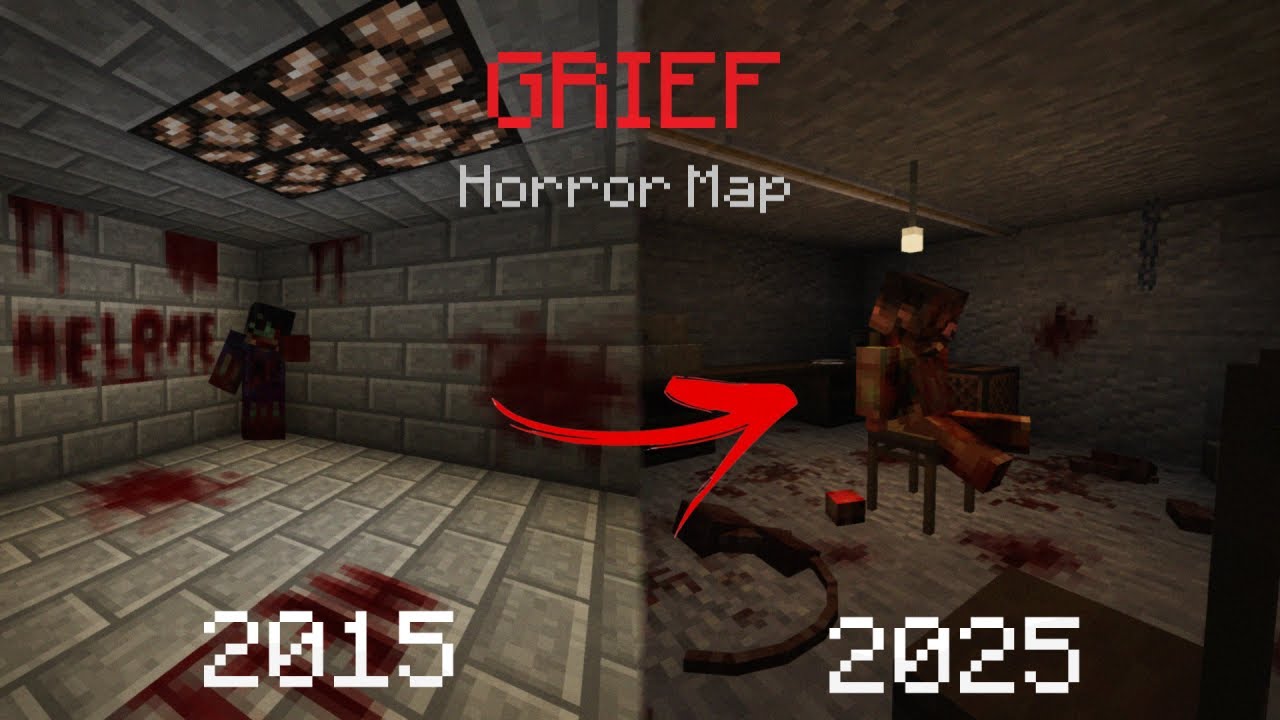 Minecraft Horror Map | Grief (both of them) - YouTube