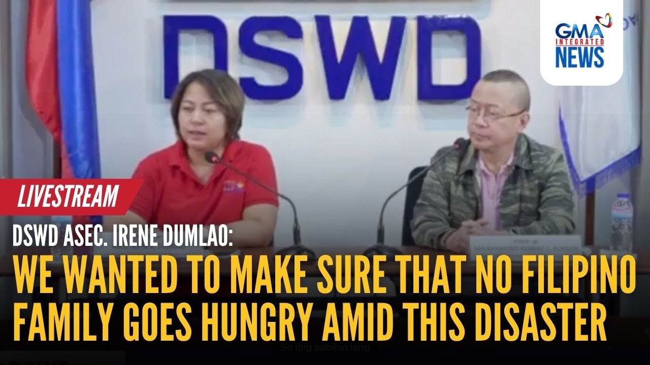 LIVE - DSWD media forum on Typhoon Tino (Nov. 6, 2025) | GMA Integrated ...