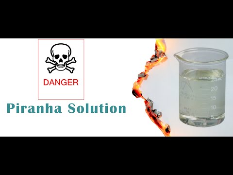 Piranha Solution || পিরানহা দ্রবন - YouTube