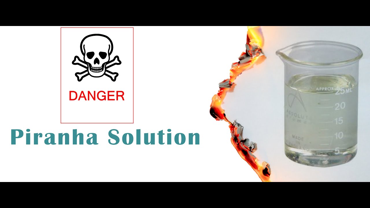 Piranha Solution || পিরানহা দ্রবন - YouTube