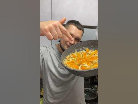 Булгур в сливочно-чесночном соусе с морепродуктами - YouTube