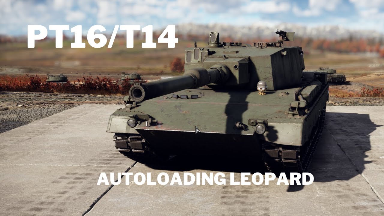 speed and a 4 second reload is all you need, war thunder pt16/t14 - YouTube