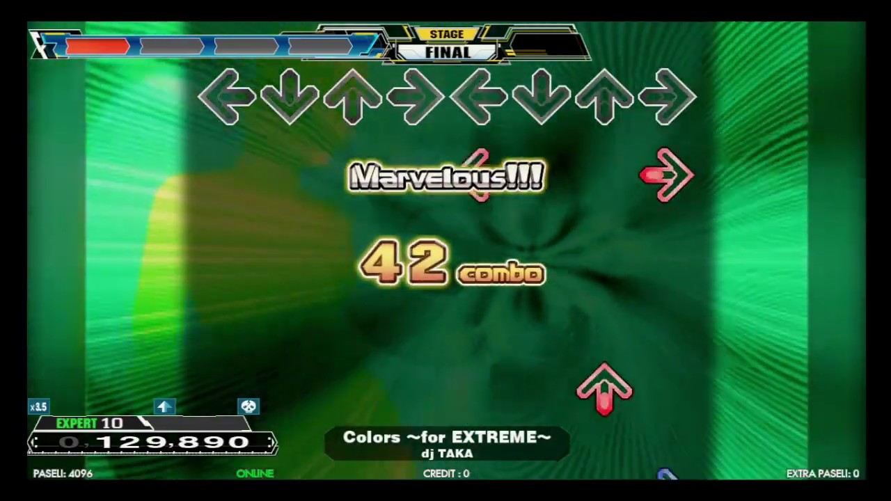 DDR / Colors ～for EXTREME～ - EXPERT DOUBLE (DanceDanceRevolution ...