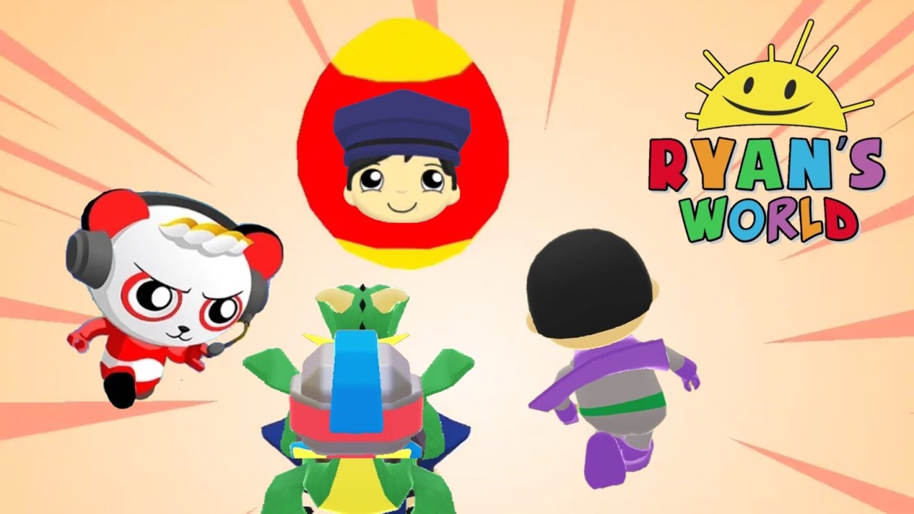 Tag with Ryan - Mecha Robo Ryan 2 vs Dark Titan vs Green Dragon - YouTube