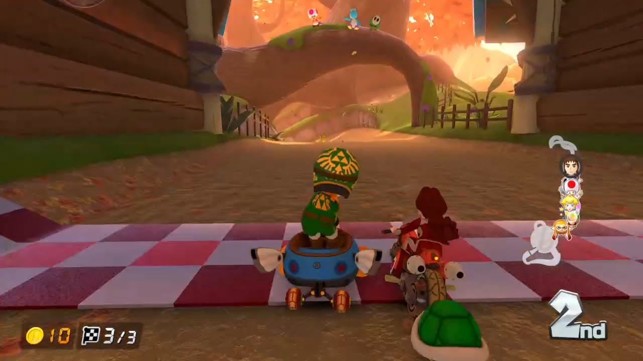 Mario Kart 8 Deluxe - CLOSEST FINISH LINE EVER! (Frantic - Hard CPU ...