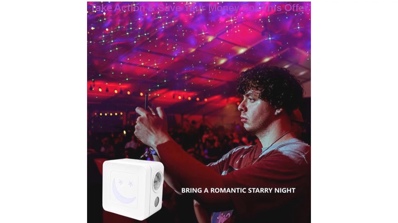 Best Laser Galaxy Starry Sky Projector Rotating Water Waving Night ...
