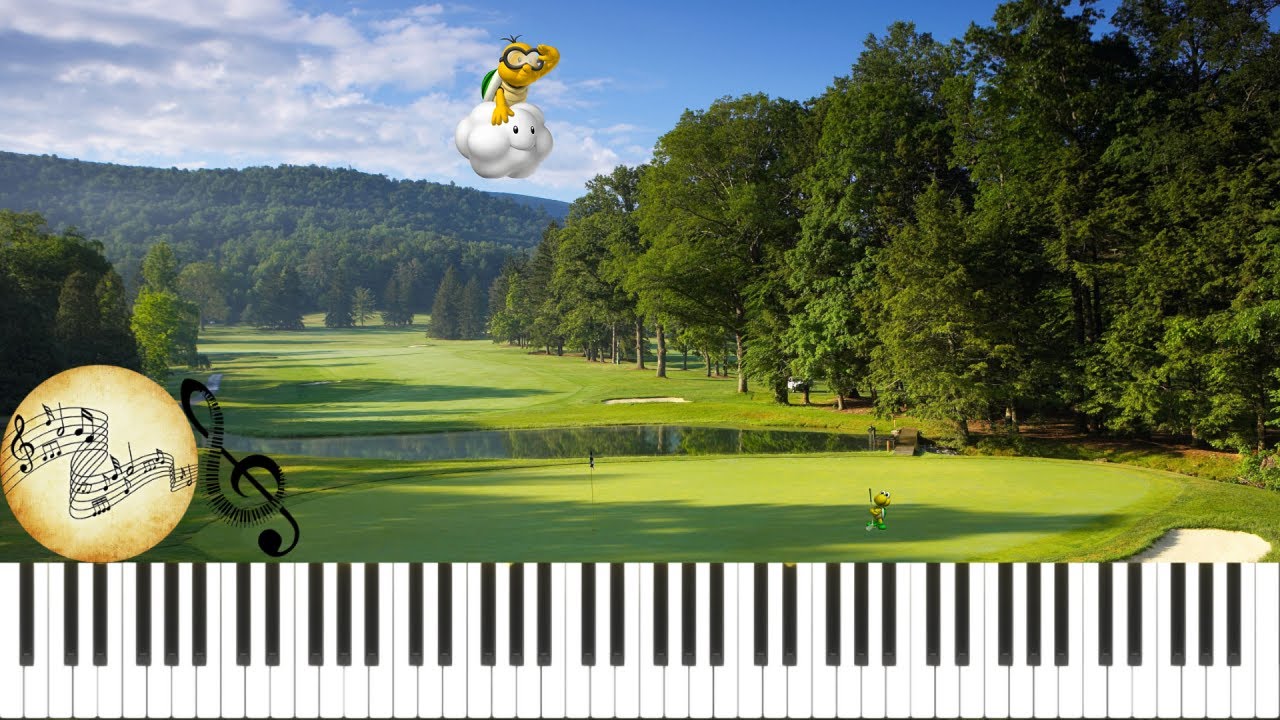 Mario Golf Toadstool Tour : Ring Attack Theme Piano Remake - YouTube