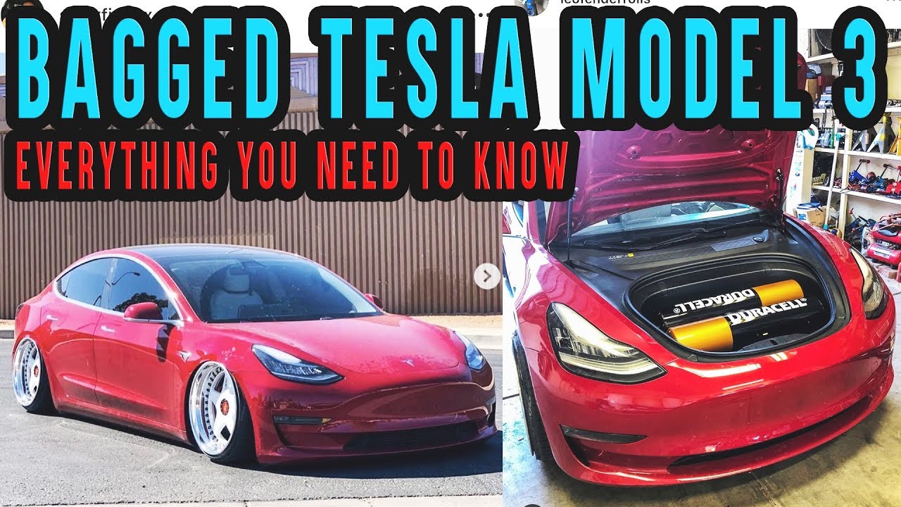 Red Bagged Tesla Model 3 Everything You Need To Know Mod