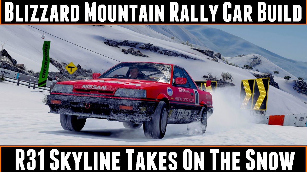 Blizzard Mountain Rally Car Build R31 Skyline Takes On The Snow - YouTube