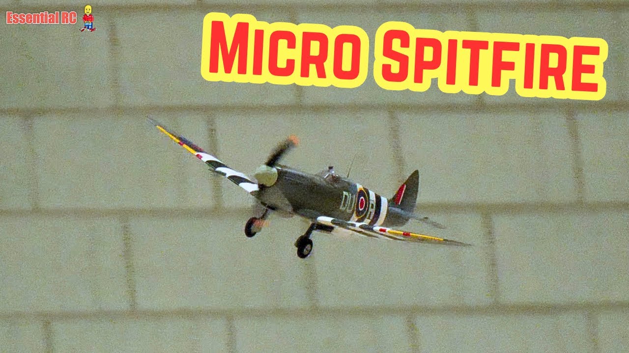 STUNNING MICRO Spitfire LF MkIXc (Antonin Alfery) | BMFA Scale Indoor ...