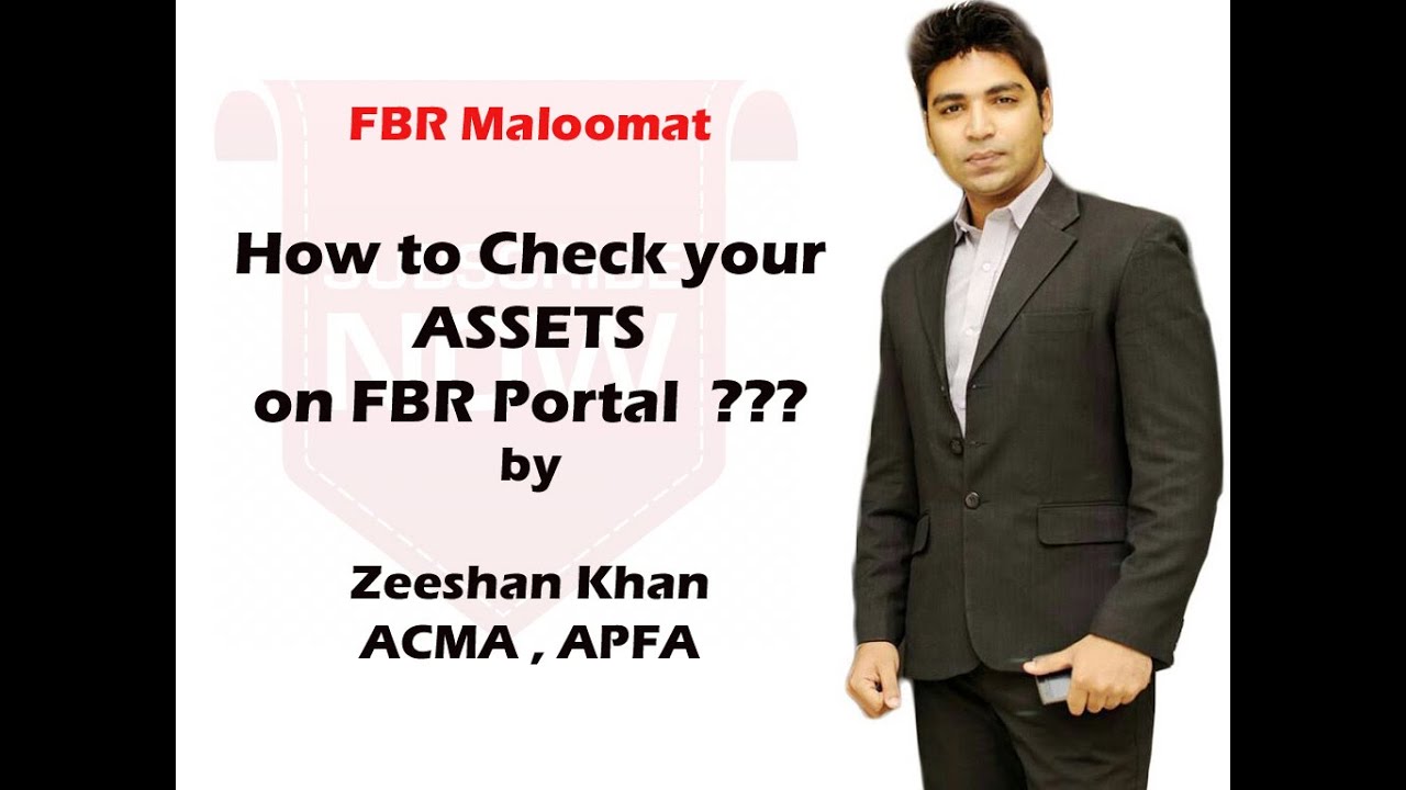 What Is FBR Maloomat How To Check Assets On FBR What Is FBR Taxray