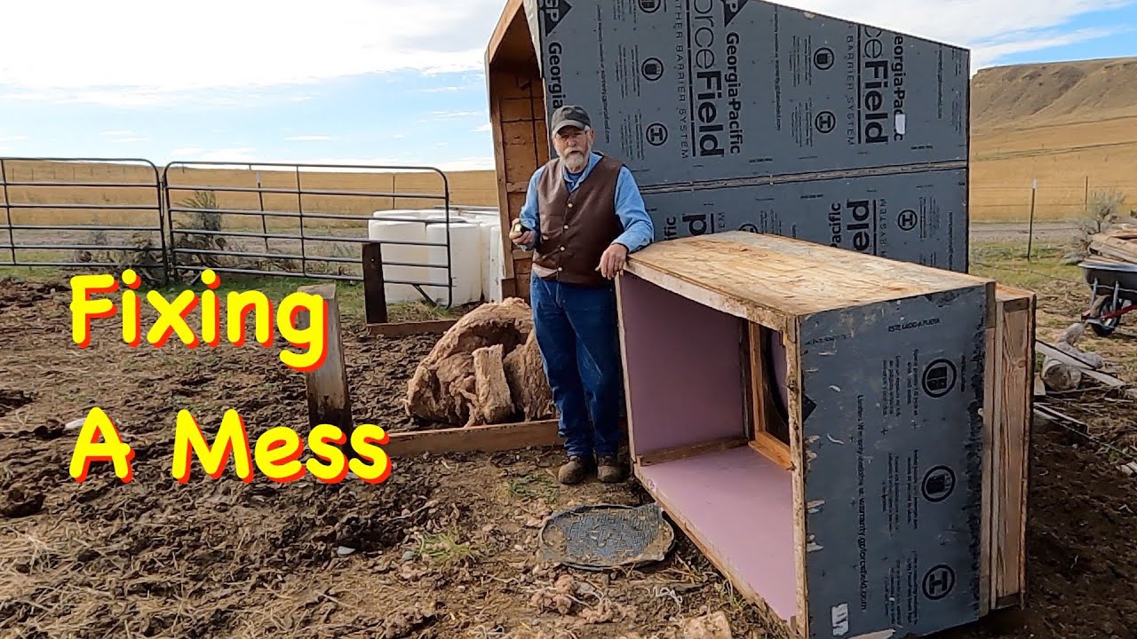 My Muddy, Crooked Tank Gets New Concrete | Engels Coach Shop - YouTube