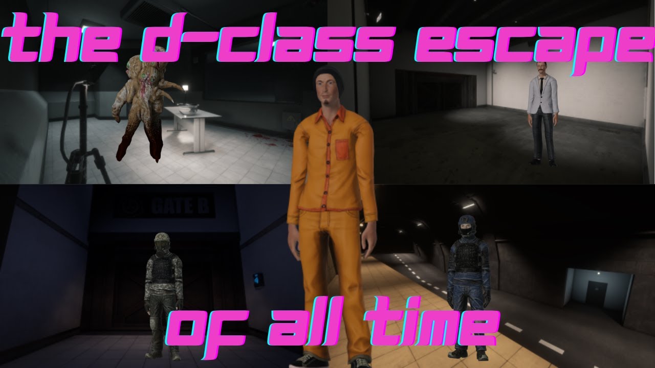 The Dclass escape of all time(SCP SL) - YouTube
