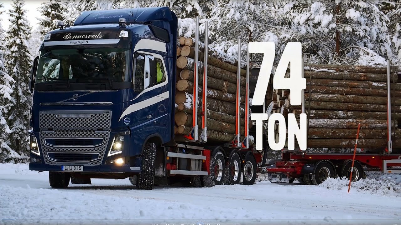 High Capacity Transports (HCT) - Bennesveds Åkeri AB - YouTube