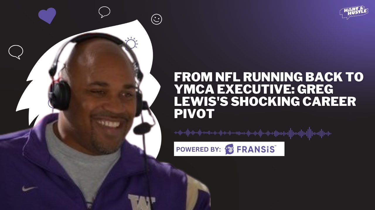From NFL Running Back to YMCA Executive: Greg Lewis's Shocking Career ...