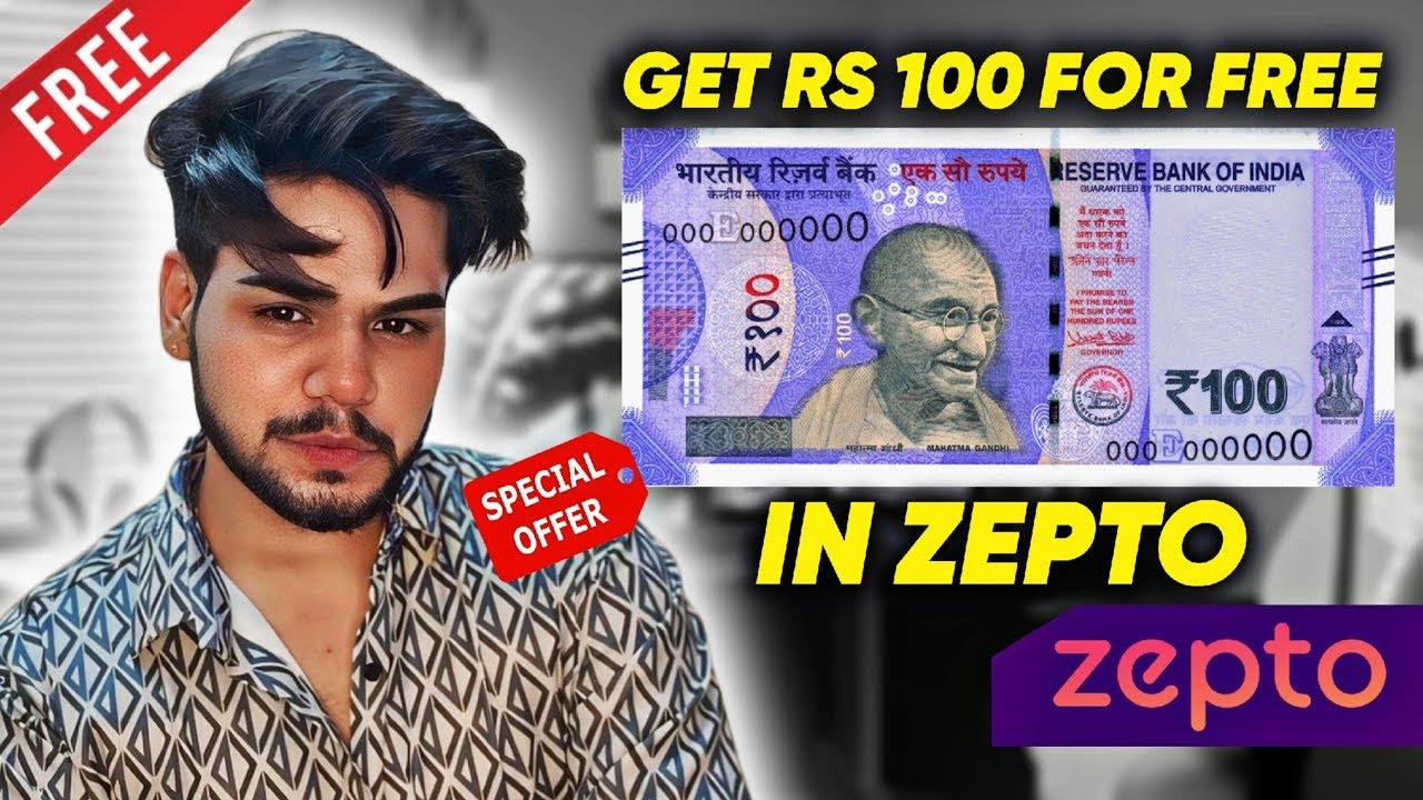 Get Rs.100 🤑 For FREE In Zepto App | How To Order Items On Zepto ...