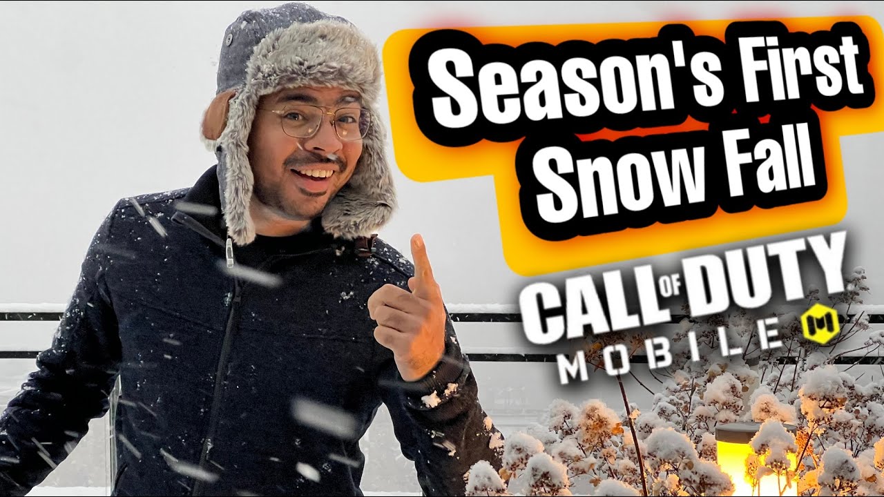 🔴LIVE - Season's First Snow Fall Toady | call of duty mobile - YouTube