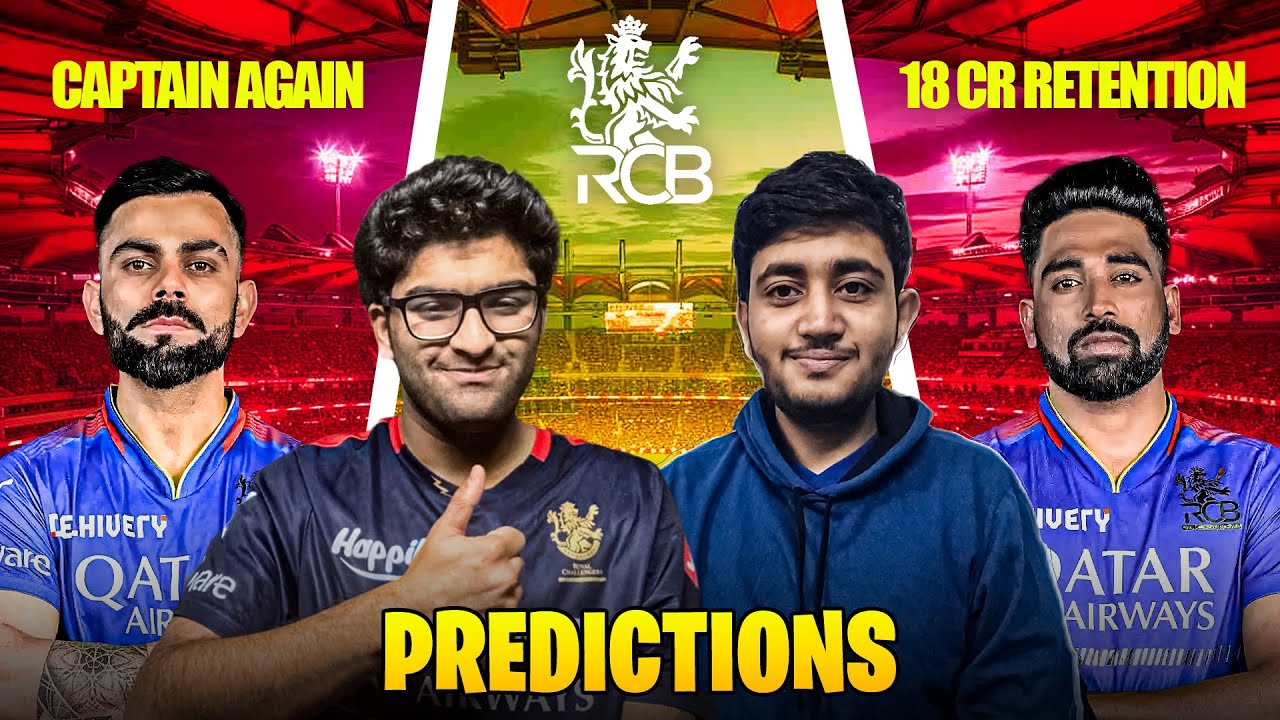 Only Virat to RETAIN? RCB RETENTIONS IPL 2025 | #iplretentions #ipl2025 ...
