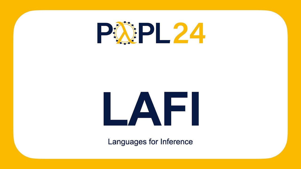 [LAFI'24] Abstract Interpretation for Automatic Differentiation - YouTube