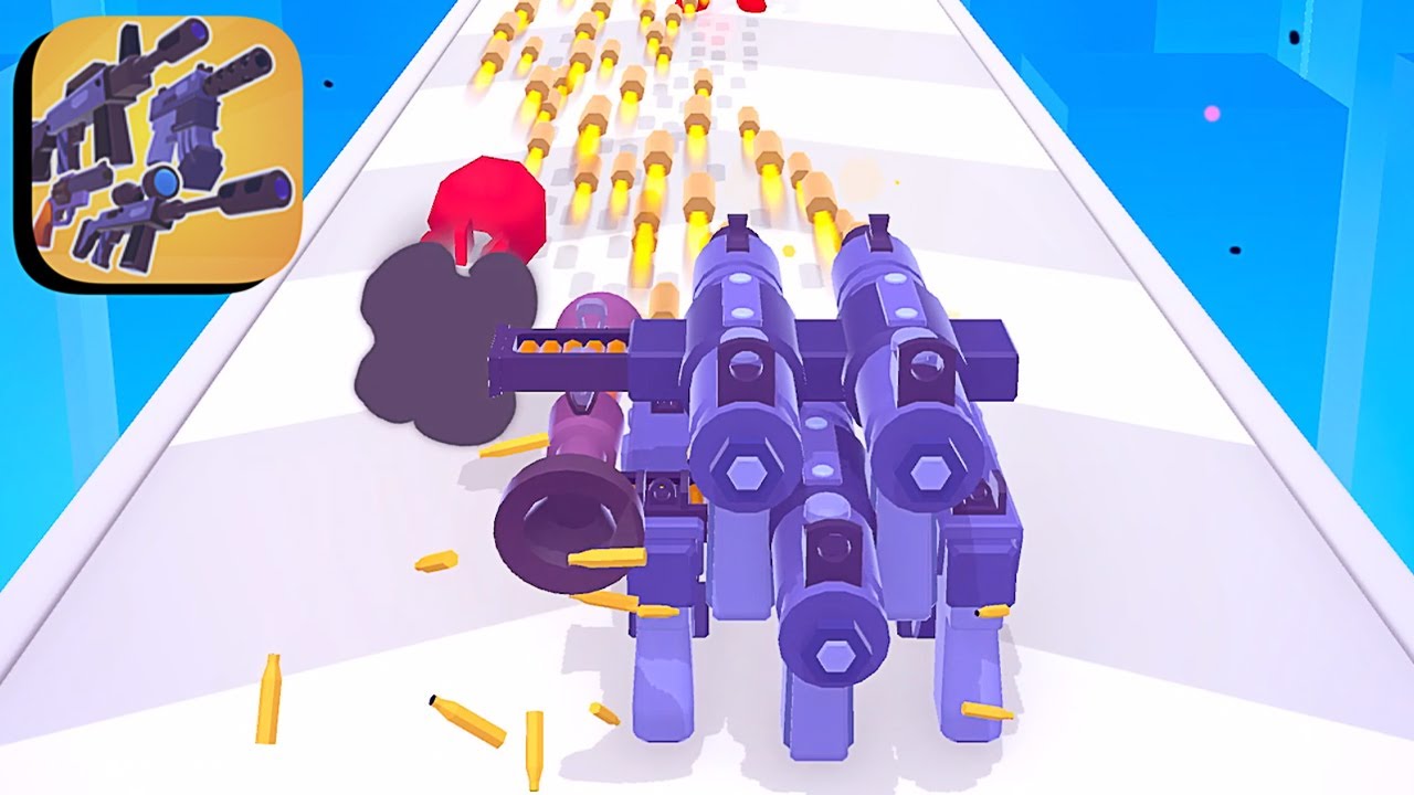 Gun Merge - All Levels Gameplay Android,ios (Part 7) - YouTube