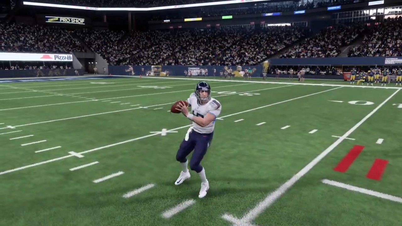 Madden NFL 20 good pass play down the field - YouTube